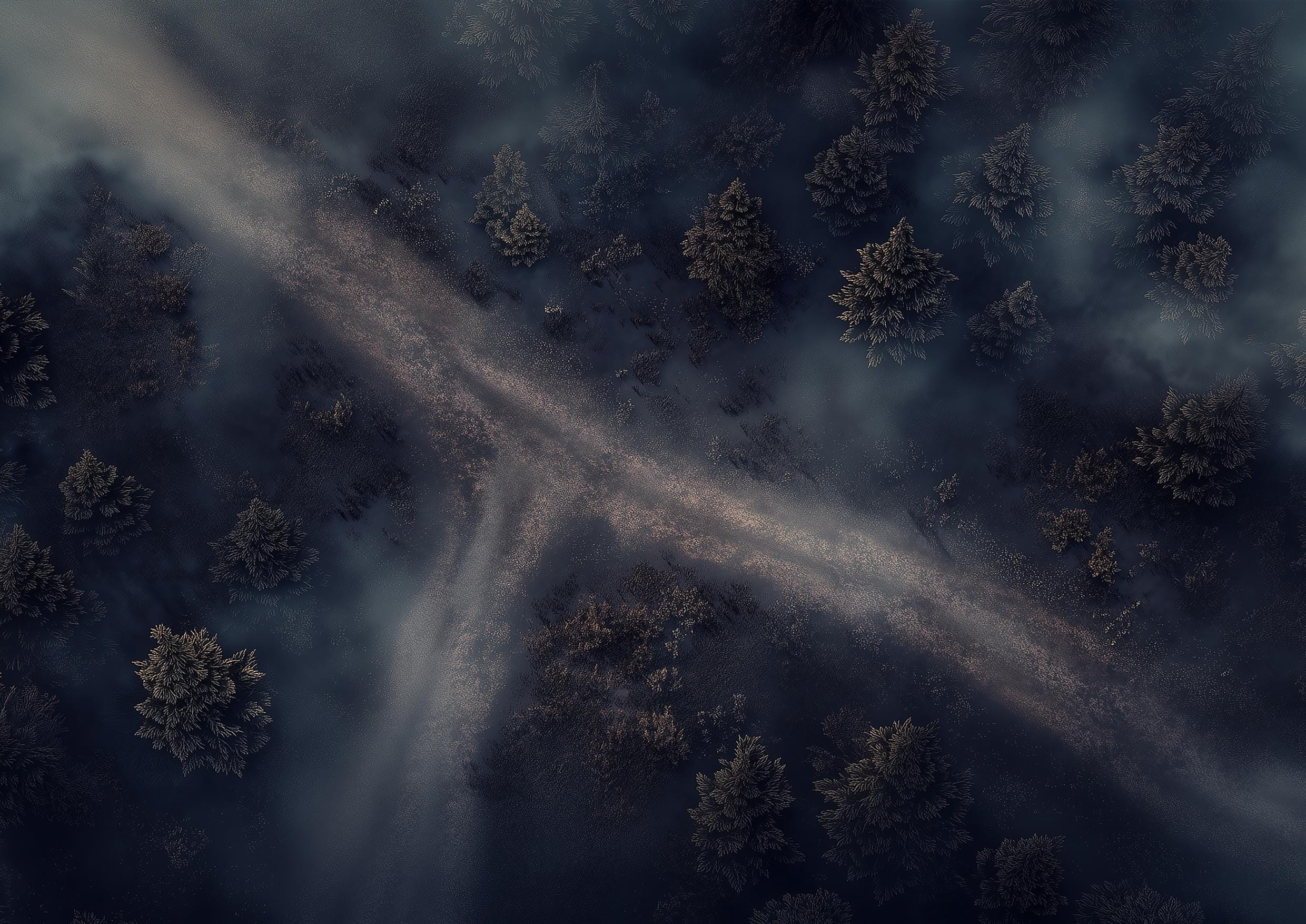 Forest Road Battlemaps for D&D, Grimdark Campaign (digital Download) - Etsy