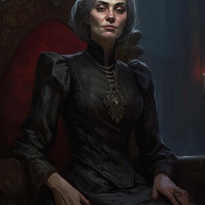 Curse of Strahd Vallaki NPC Portraits | D&D Illustrations (digital ...
