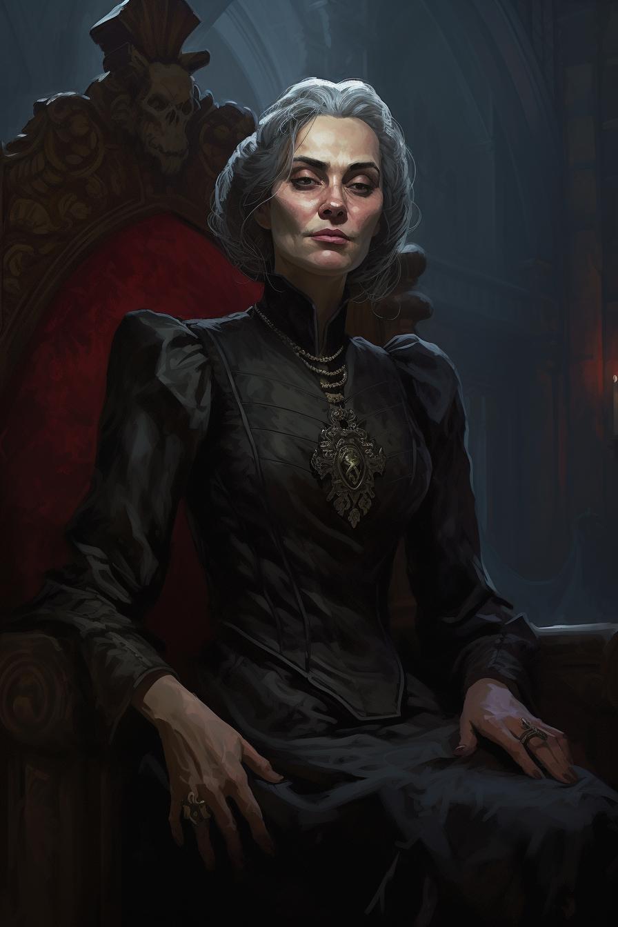 Curse of Strahd Vallaki NPC Portraits | D&D Illustrations (digital ...