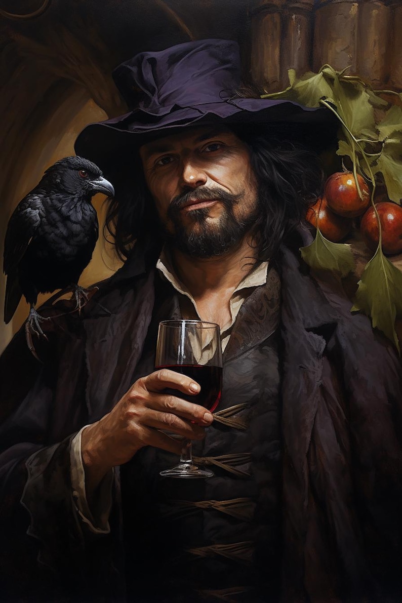 Curse of Strahd Vallaki NPC Portraits | D&D Illustrations (digital ...