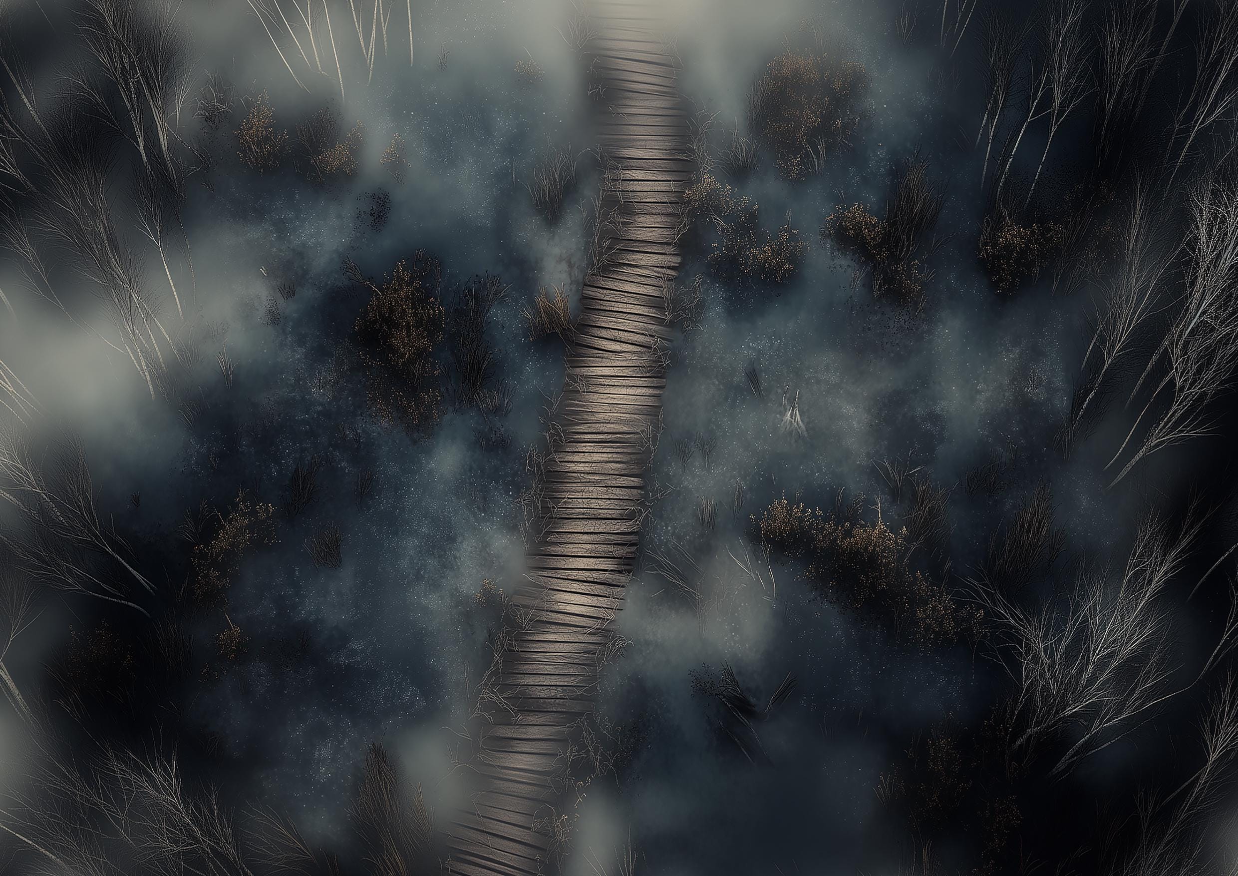 3 Swamp Road D&D Battlemaps, Dnd Battle Map, Pathfinder, Battlemap ...