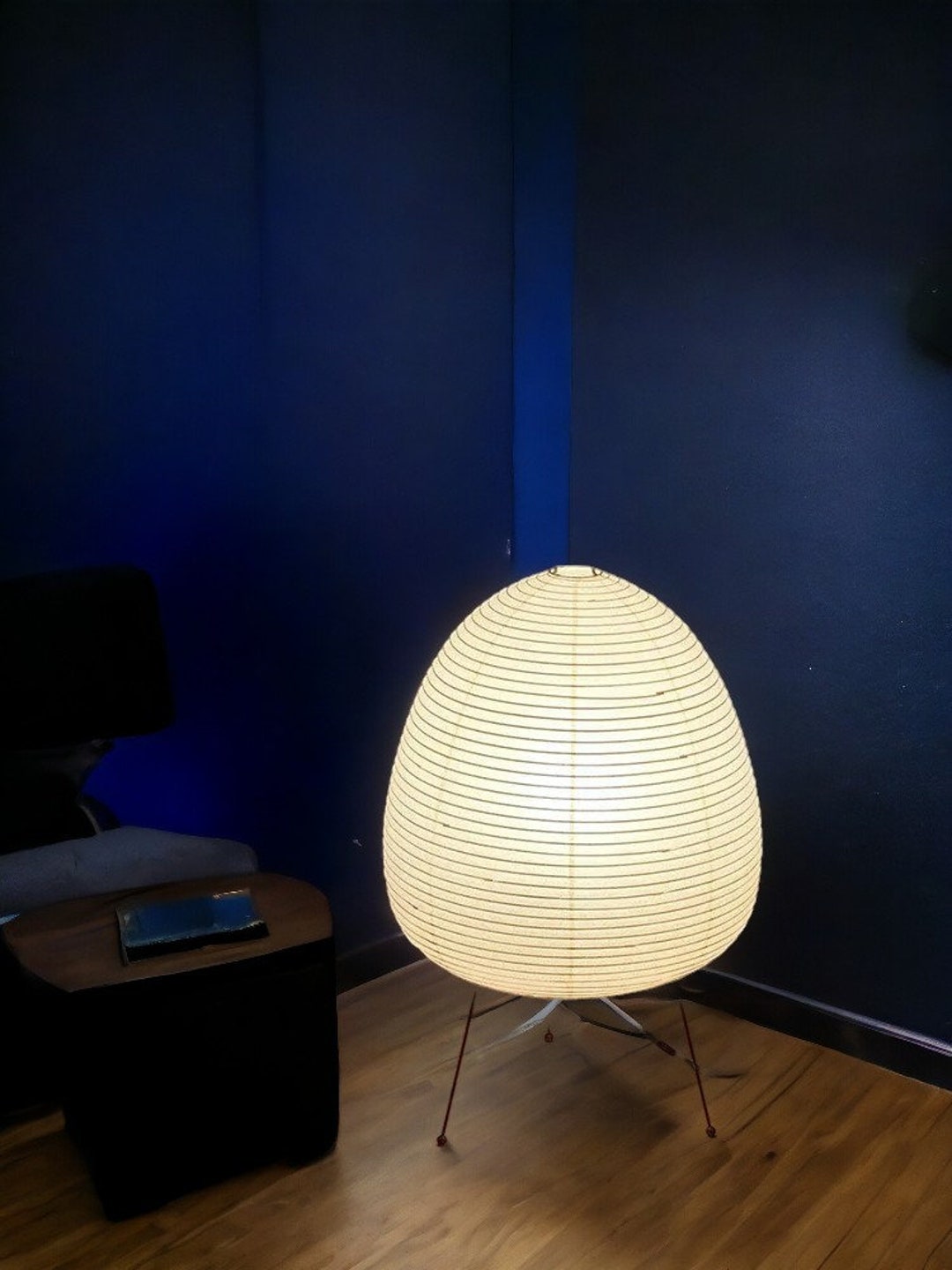 Japanese Rice Paper Table Lamp, Japanese Paper Lamp, Table Paper Lamp ...