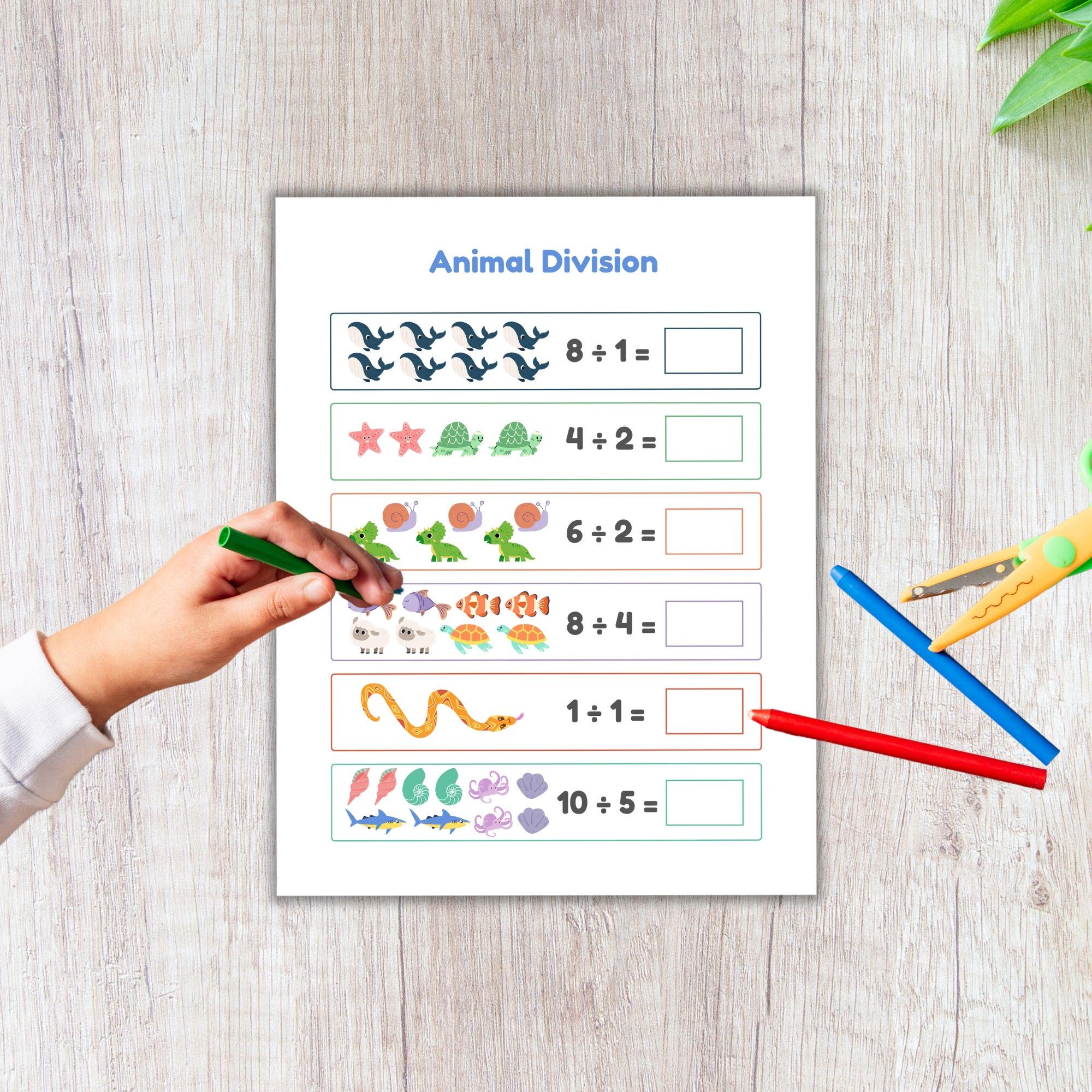 Division Worksheets, Math Worksheets, Homeschool Math, Division ...