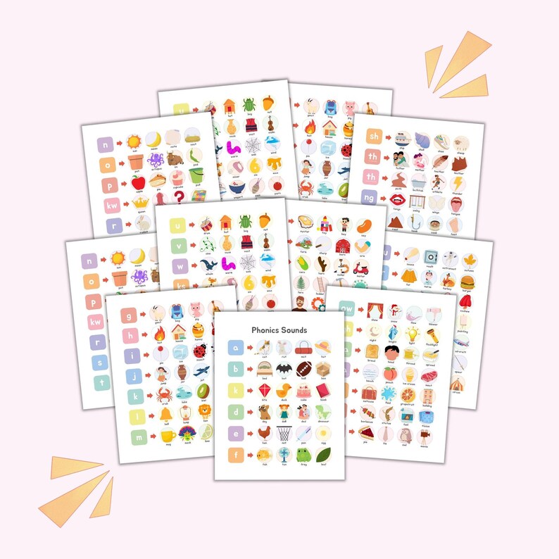 Phonics, Phonics Printable, Phonics Practice, Learn to Read, Long ...