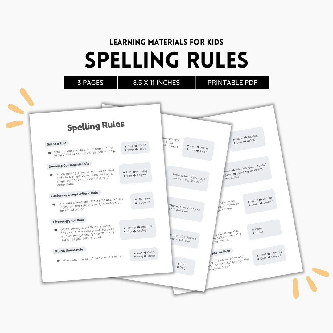Spelling Rules, Structured Literacy, English Grammar, Primary English ...