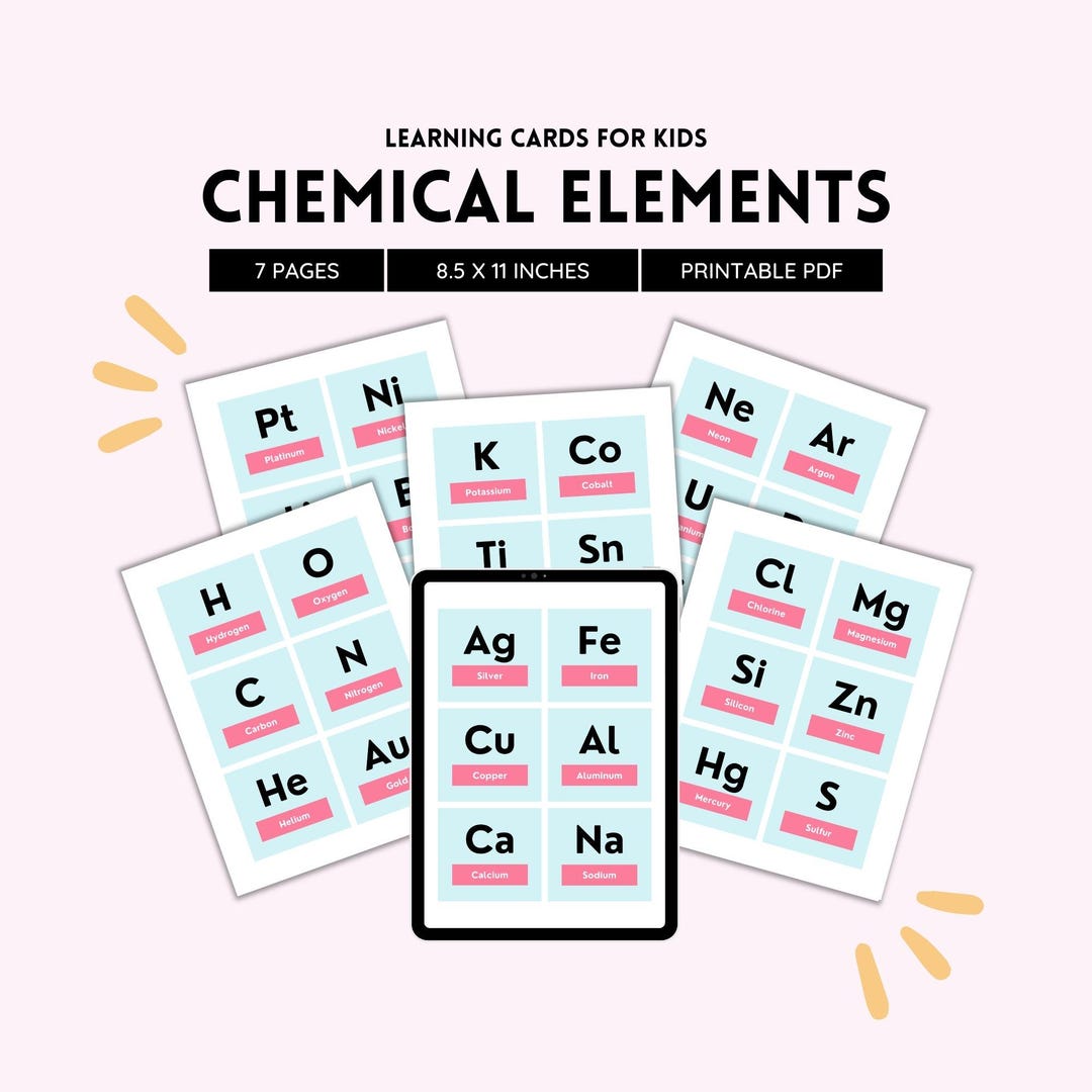 Chemical Elements, Periodic Table, Chemistry, Chemistry Teacher ...