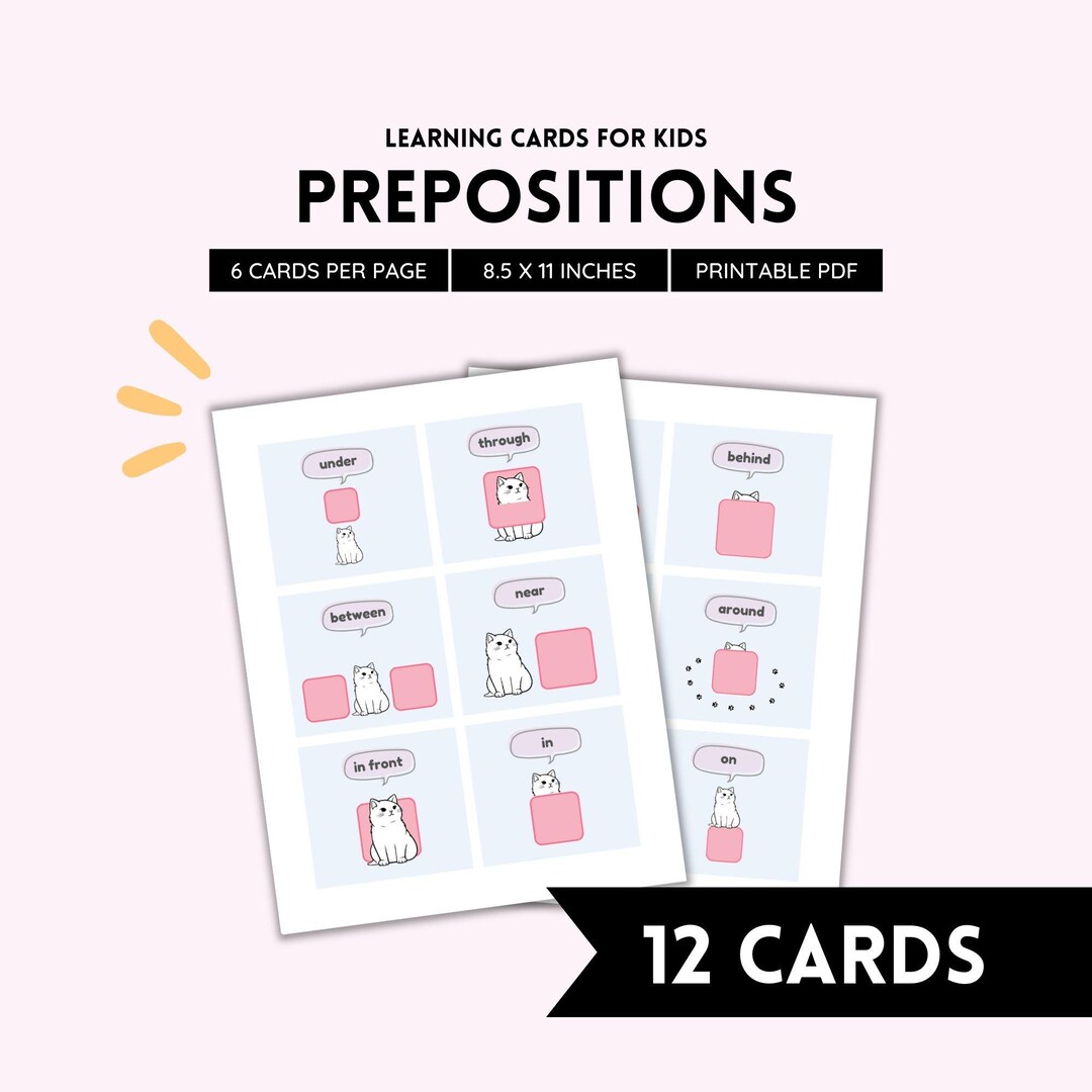 Prepositions, Parts of Speech, Preposition Activity, Speech Therapy ...