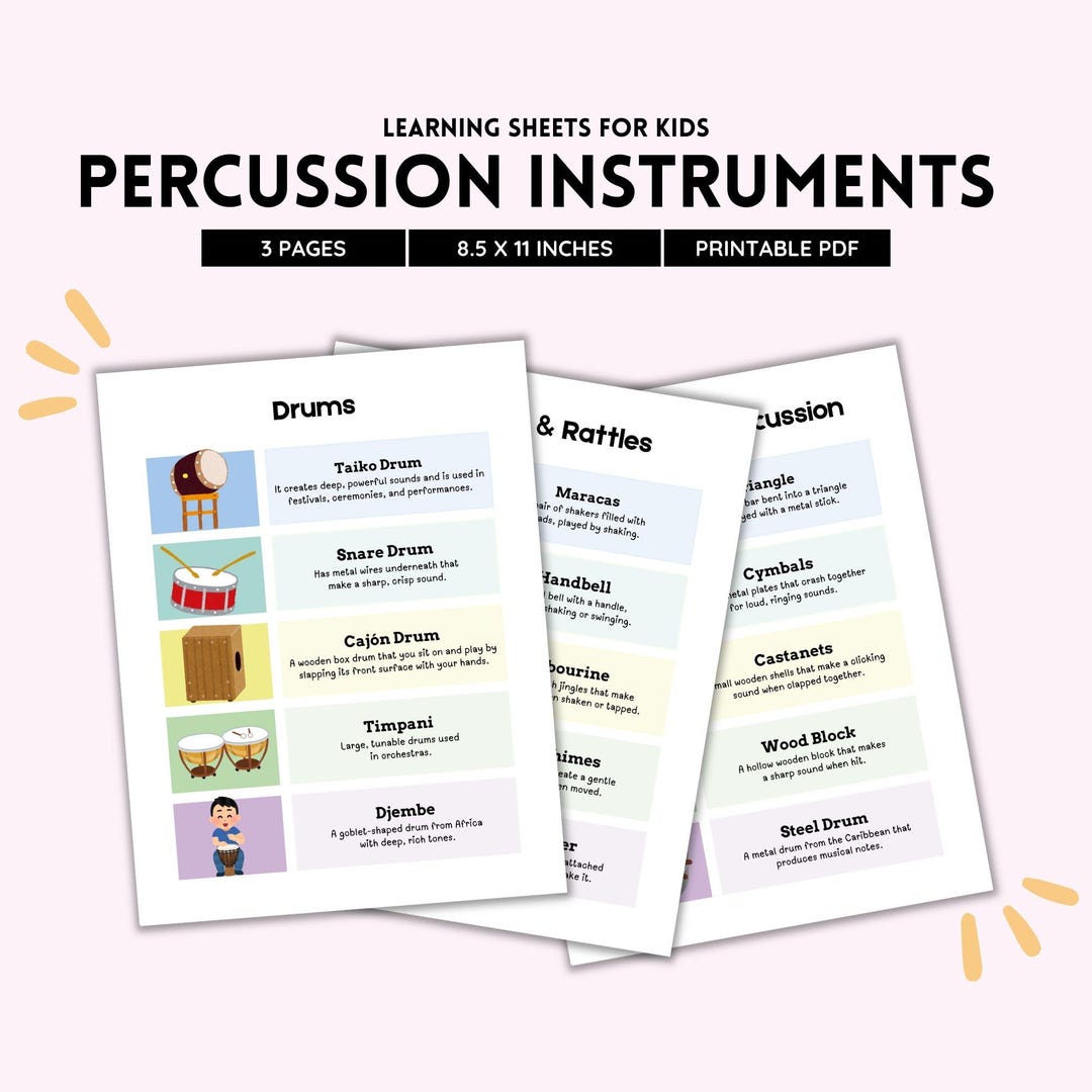 Percussion Instruments, Musical Instrument, Percussion Music ...