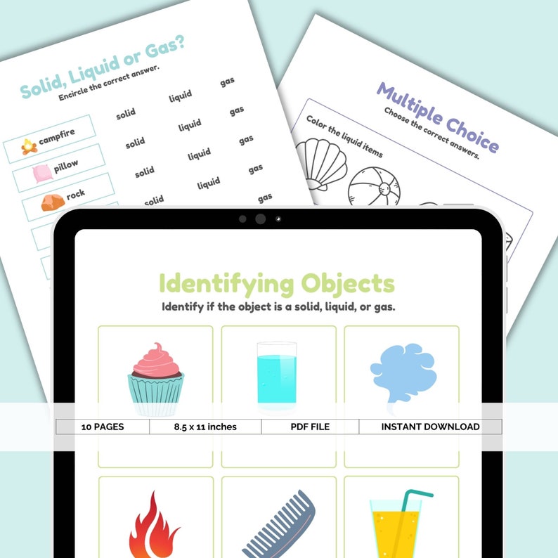 States of Matter, Science Classroom, Preschool Science, 1st Grade ...