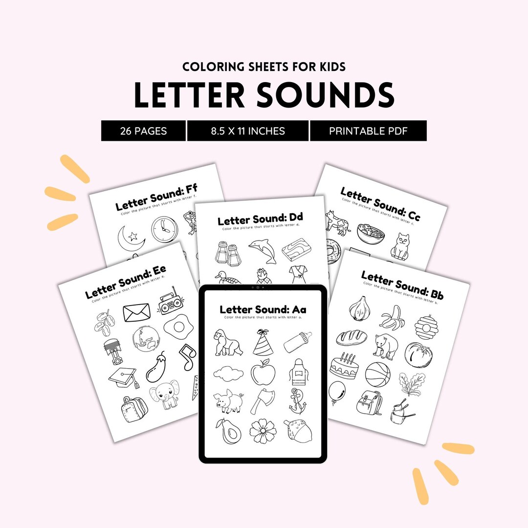 Letter Sounds, Beginning Sounds, Letter Recognition, Preschool ...