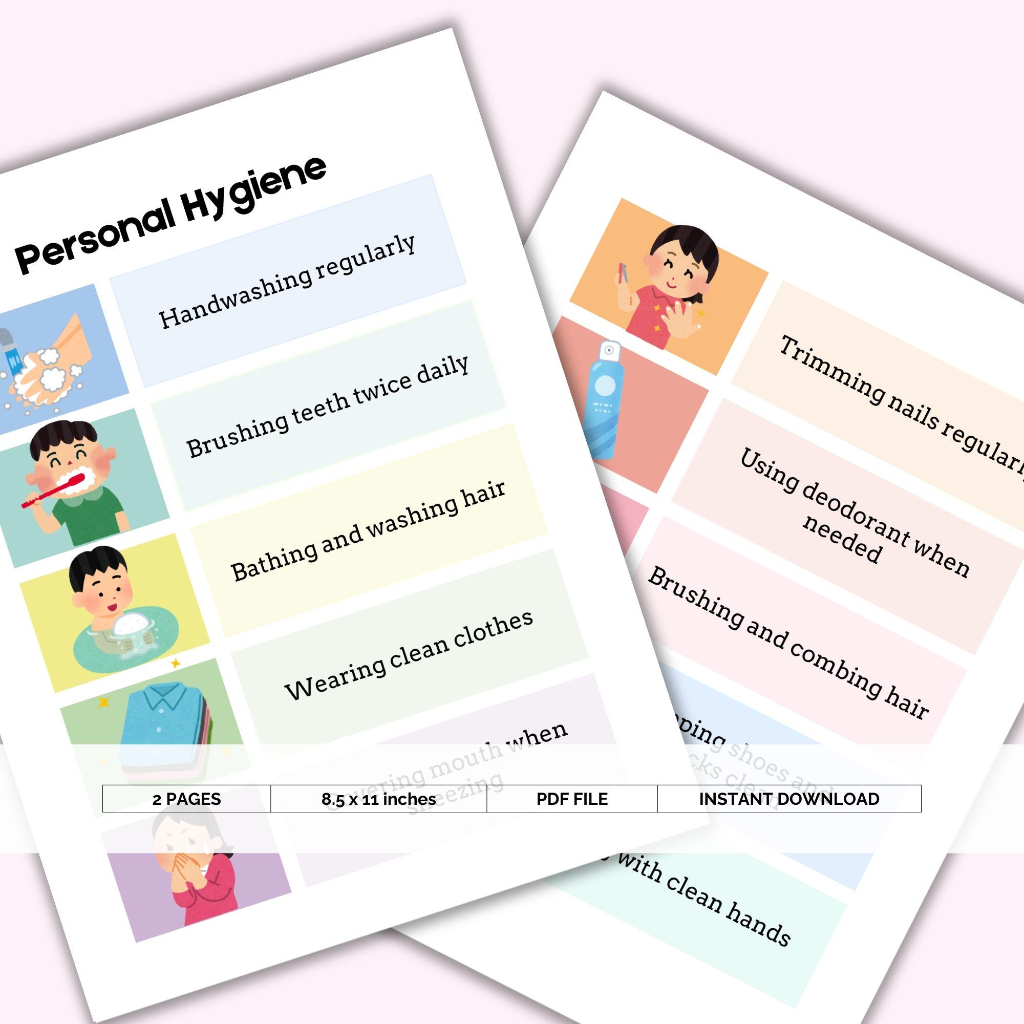 Personal Hygiene, Personal Care, Self Care, Hygiene Education, Healthy ...