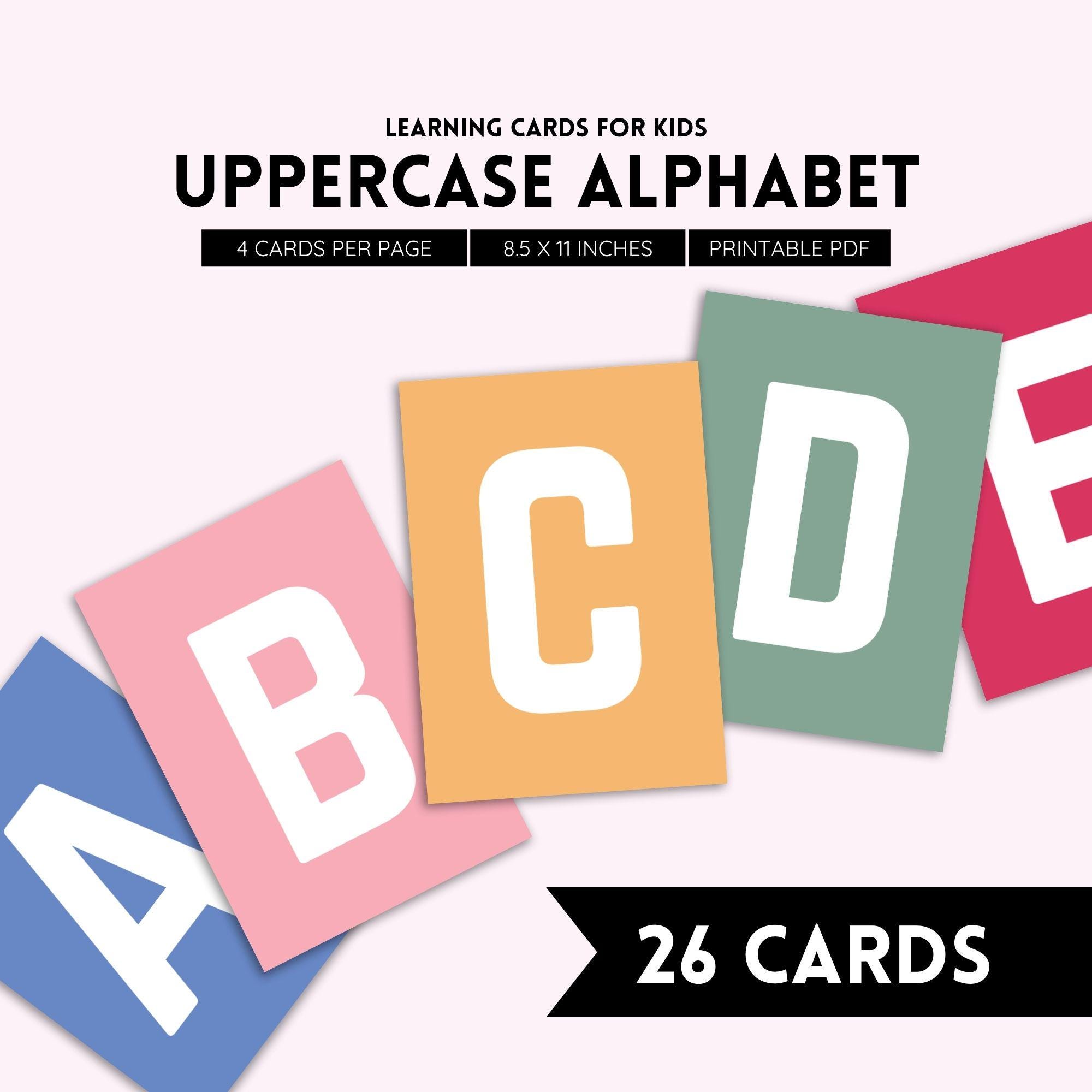 Upper Case Letters, Capital Letters, Alphabet Letters, Large Alphabet ...