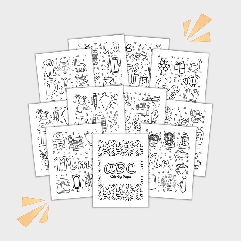Cursive Aphabet, ABC Coloring Pages, Cursive Font, Cursive Worksheet ...