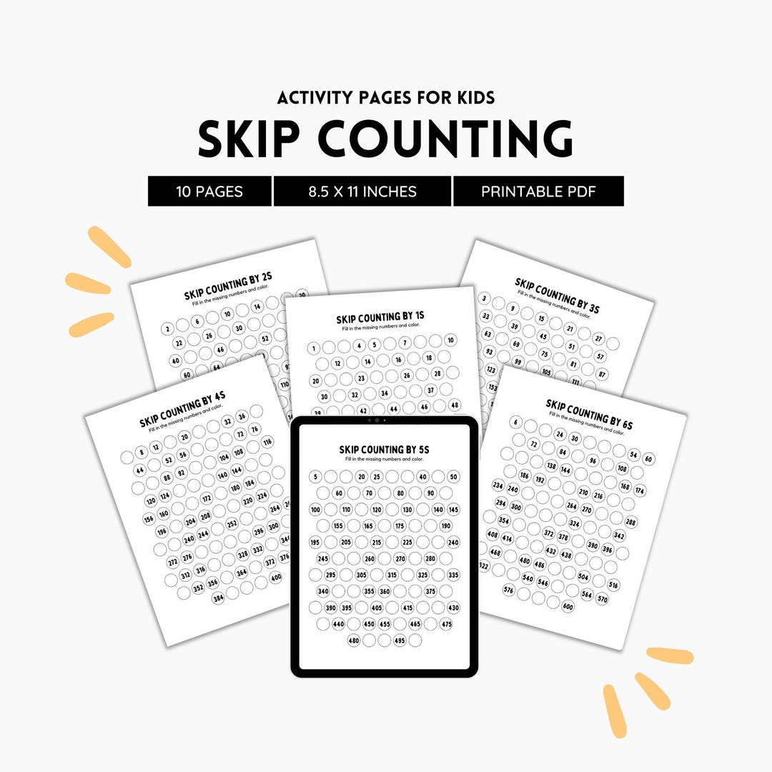 Skip Counting, Skip Counting Numbers, Preschool Classroom, Number Chart ...