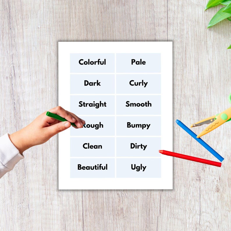 Adjectives, Appearance Adjectives, Parts of Speech, Language Arts ...