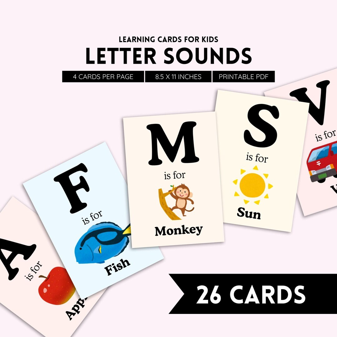 Letter Sounds, Beginning Sounds, Letter Recognition, Preschool ...