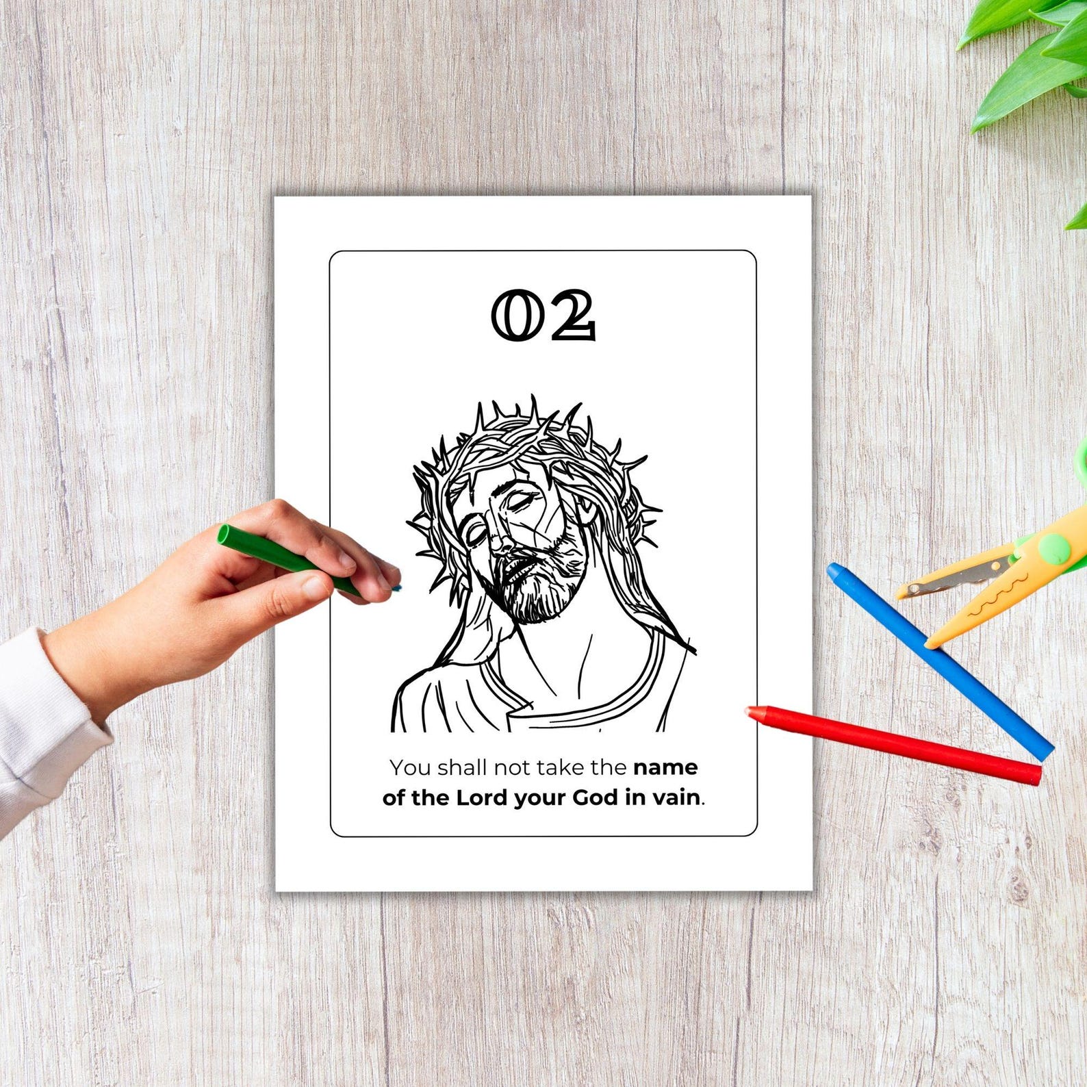 The 10 Commandments, Ten Commandments, Sunday School, Christian Wall ...