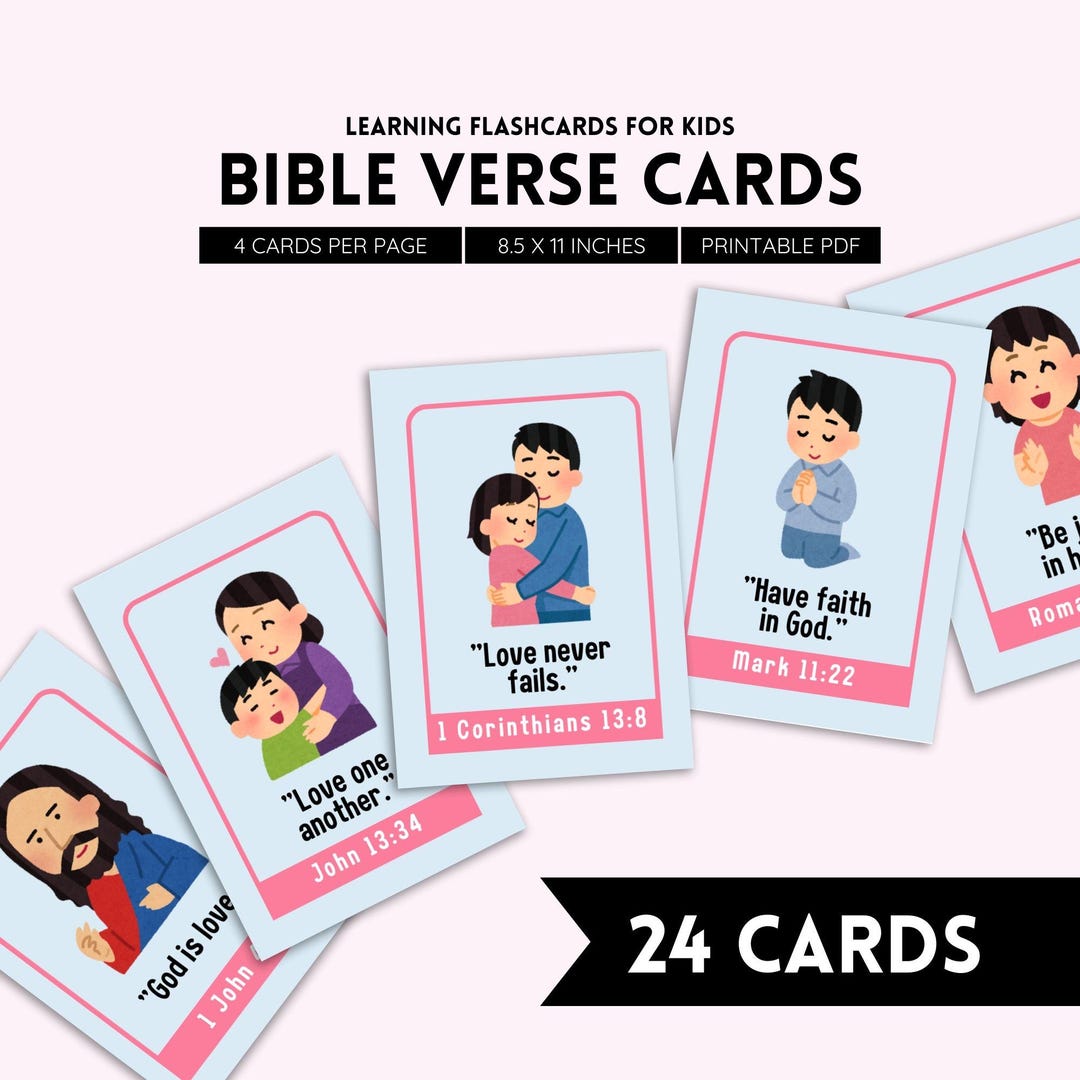 Bible Verse Cards, Scripture Cards, Bible Cards, Bible Study, Christian ...