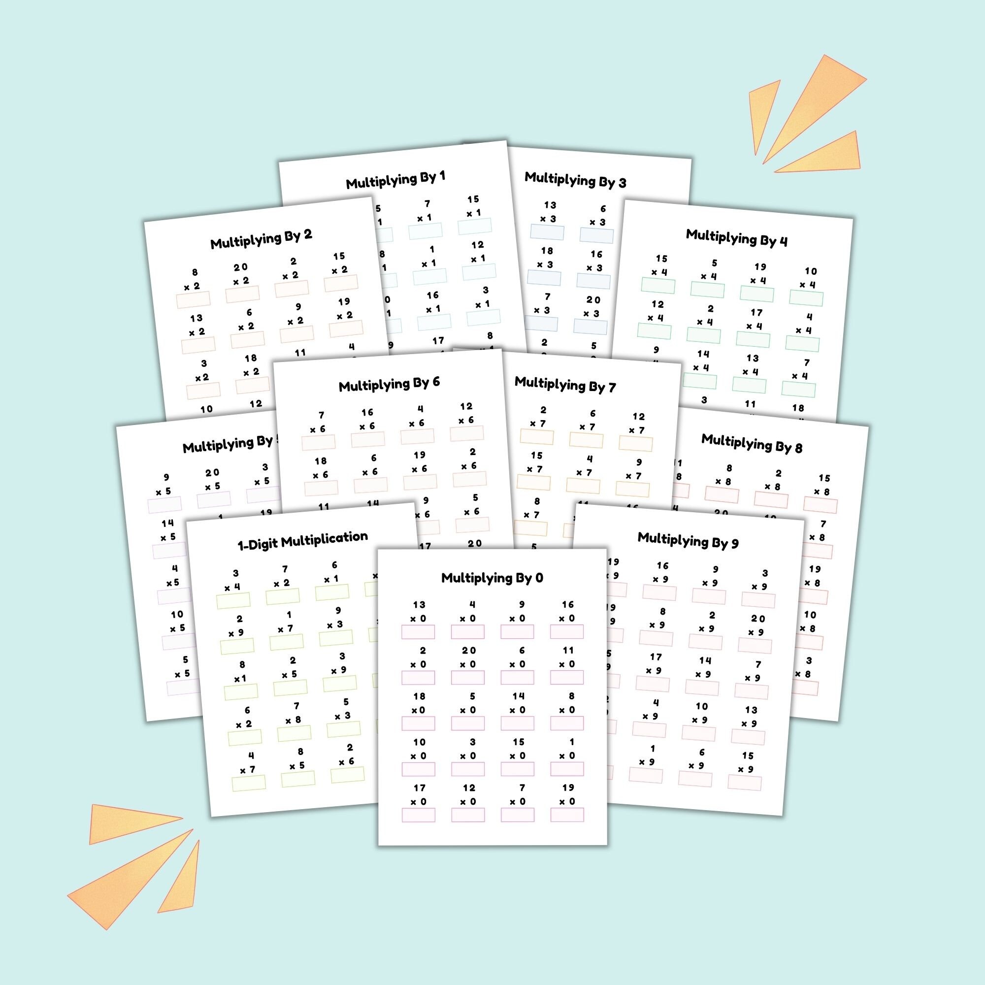 Multiplication Worksheets, Math Worksheets, Math Problem Solving, Math ...