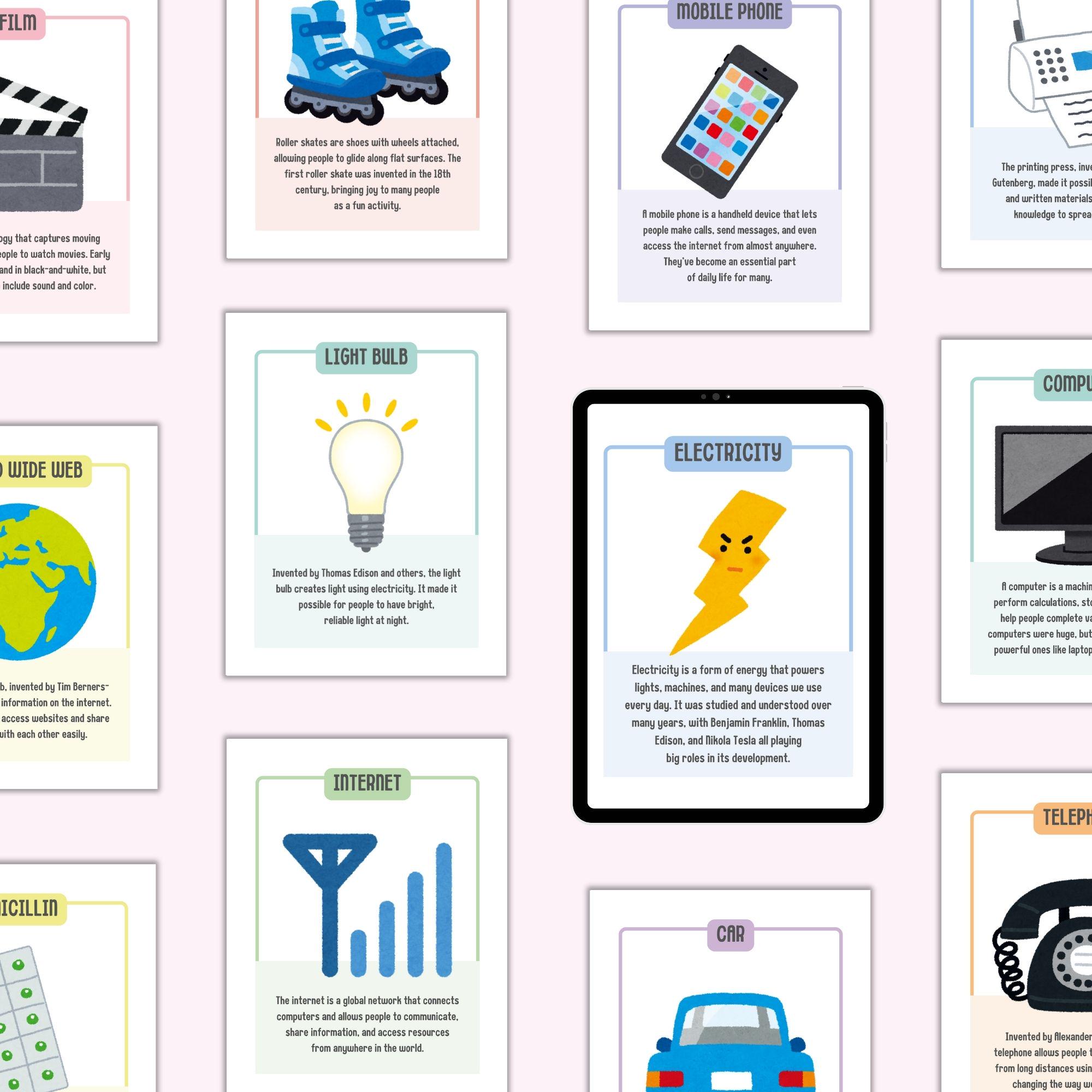 Famous Inventions, Science Subject, Kids Room Decor, Science Teacher ...