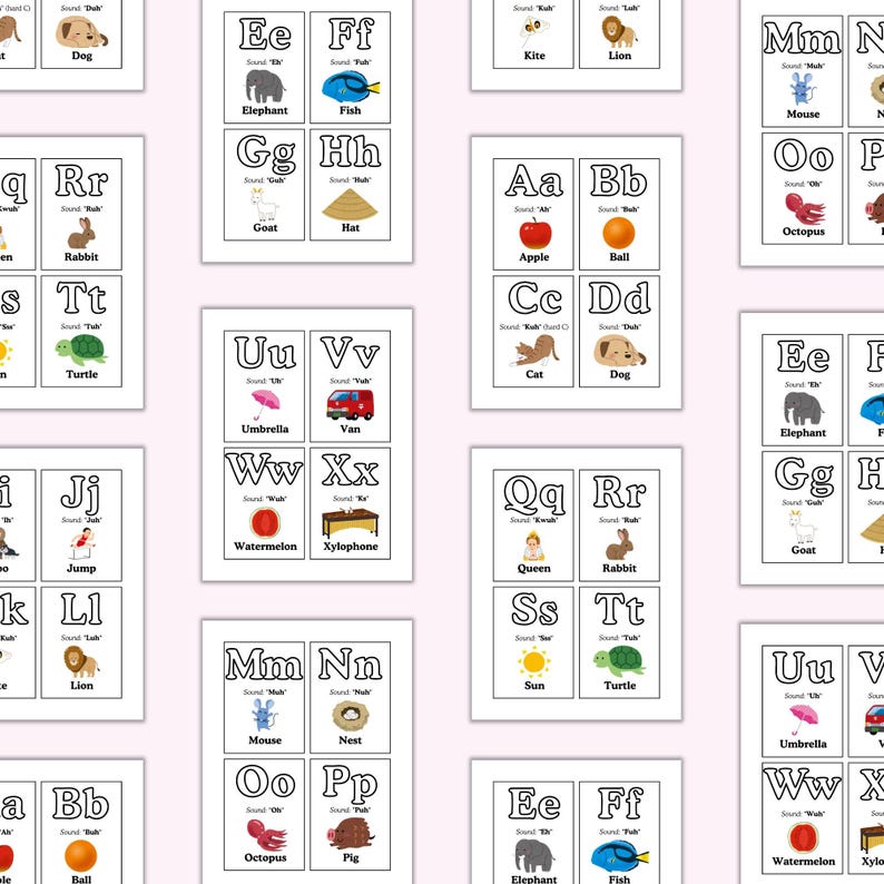 Phonics Sounds, Learn to Read, Phonics Printable, Letter Sounds ...