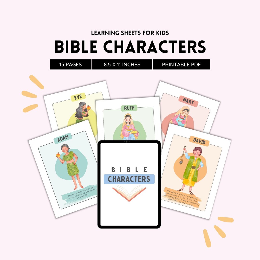 Bible Characters, Sunday School, Bible Study, Old Testament, Bible ...