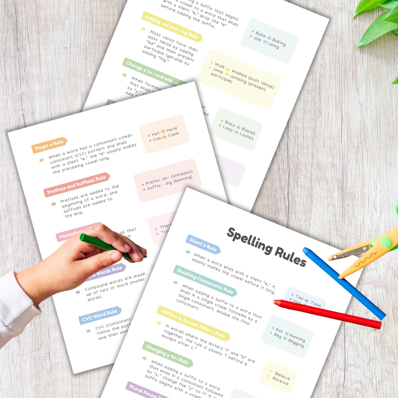 Spelling Rules, Science of Reading, Structured Literacy, Spelling ...