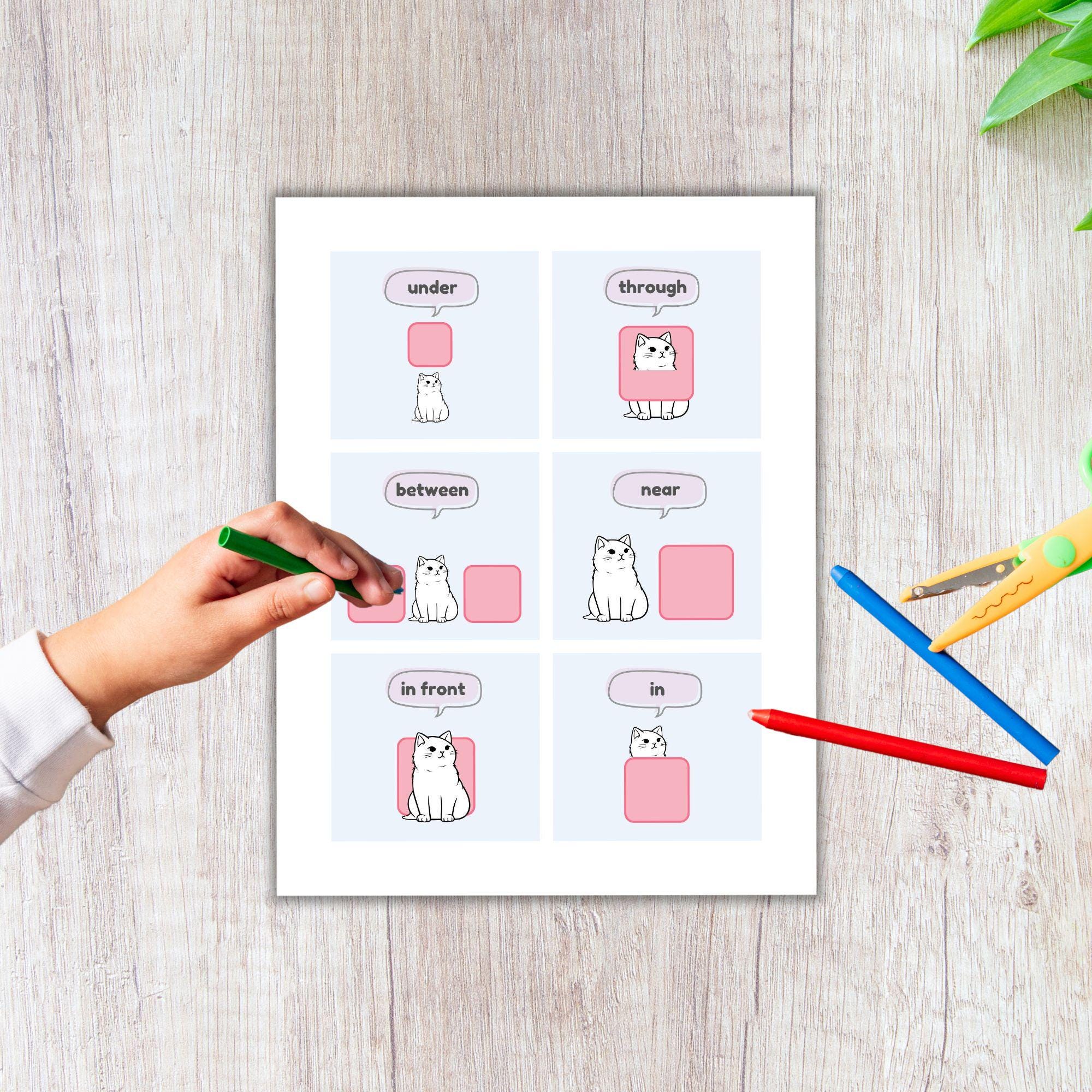 Prepositions, Parts of Speech, Preposition Activity, Speech Therapy ...