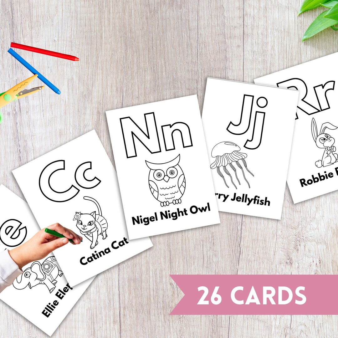 Zoo Phonics, Homeschool Printable, Alphabet Art, Printable Coloring ...