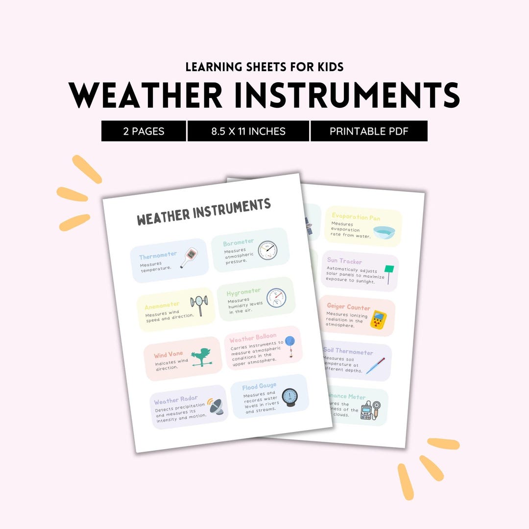 Weather Instruments, Weather Station, Weather Prediction, Weather Gauge ...