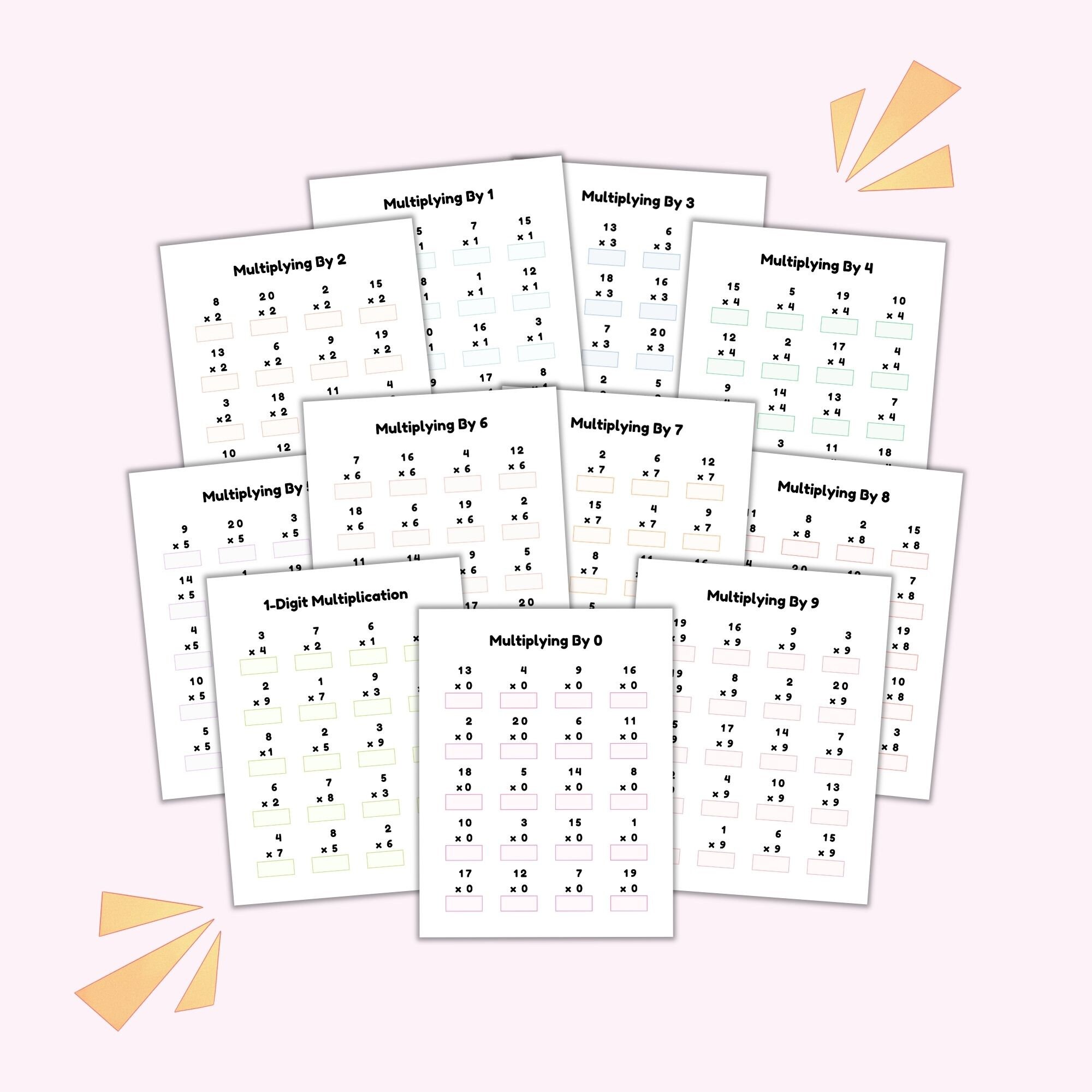 Multiplication Worksheets, Math Worksheets, Math Problem Solving, Math ...
