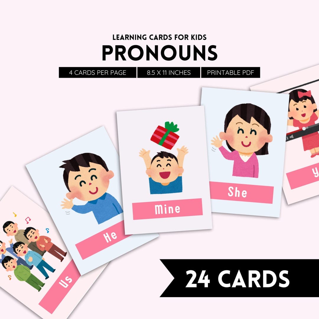 Pronouns, Flash Cards, He Him They Them, Any Pronouns, Gender Identity, Parts of Speech, Grammar ...