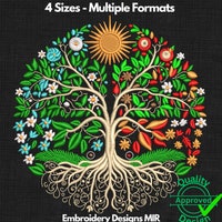 Tree Embroidery - Etsy