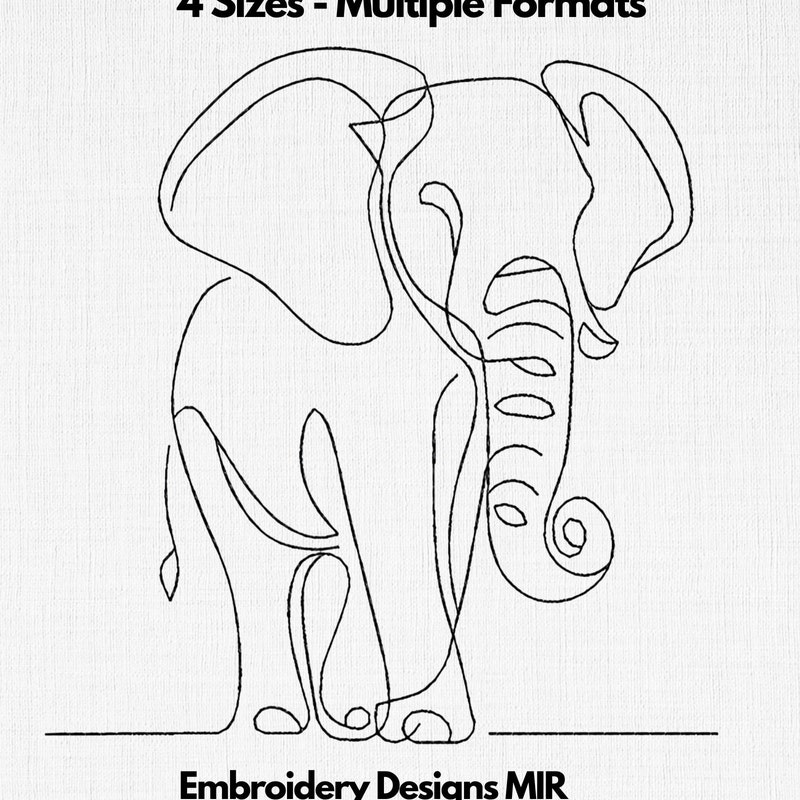 One Line Embroidery - Etsy