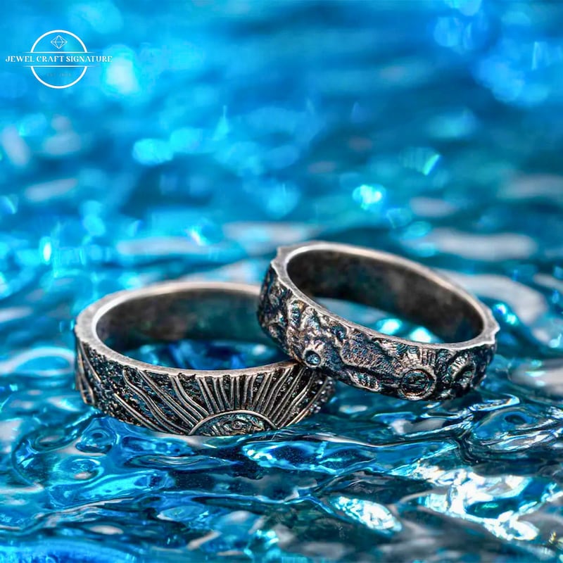 925silver Couples Rings - Etsy