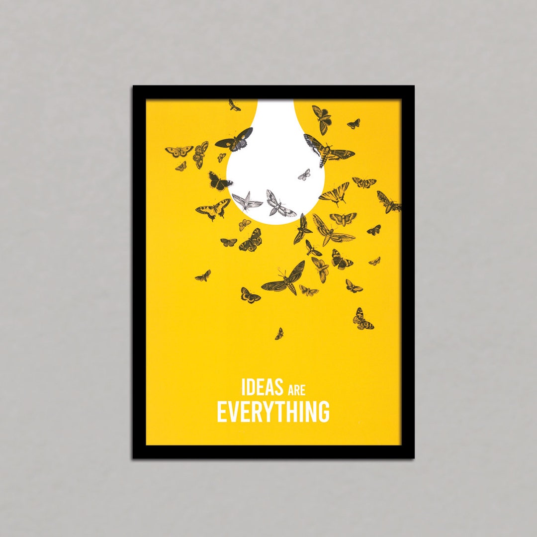 Ideas Are Everything - Poster | Digital Download | Printable Home Decor ...