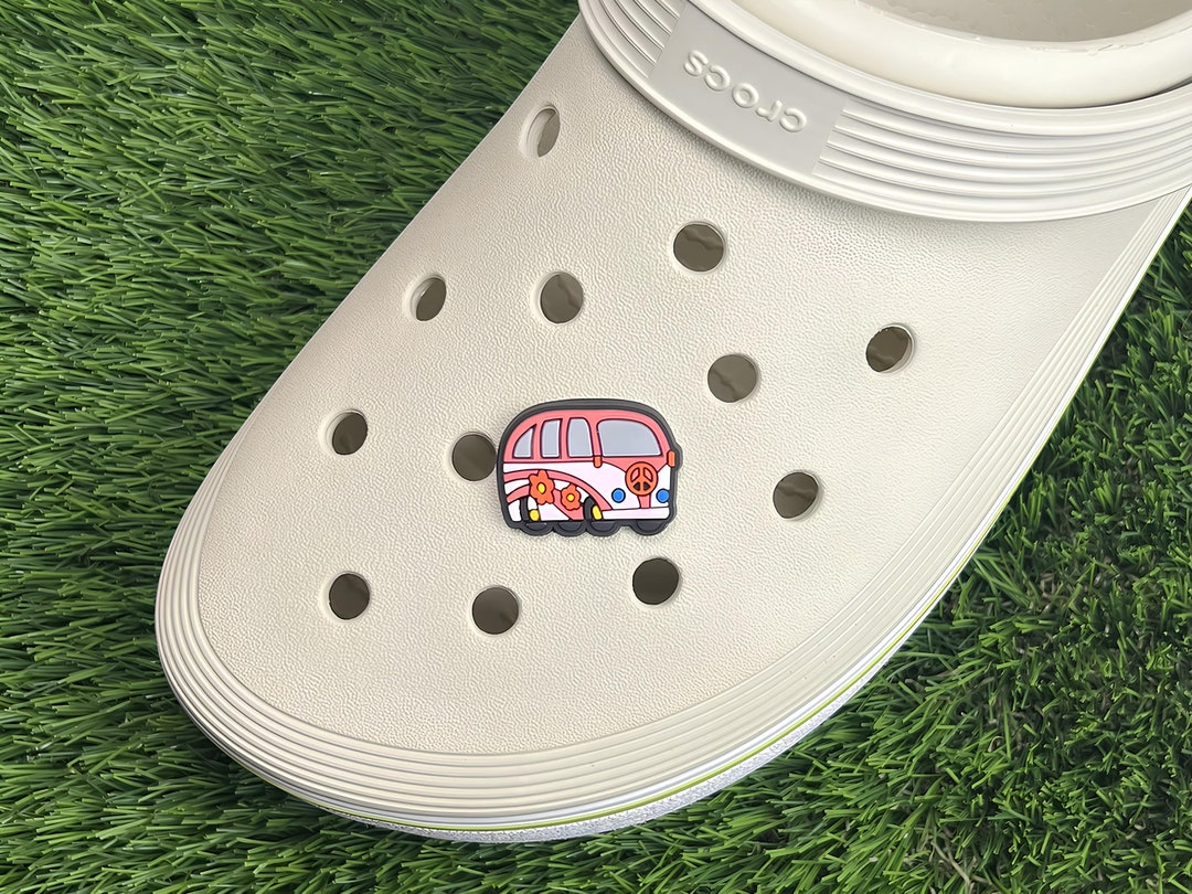 Hippie Bus Croc Charm T1 Shoe Charm Girly Shoe Clog Charm Hippie Charm ...