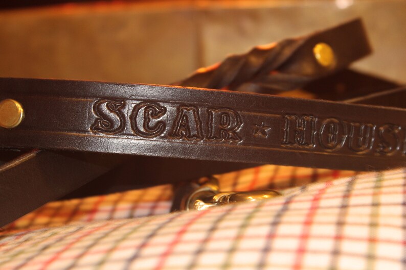Scar House Cane Corso Leather Collar Limited Edition - Etsy