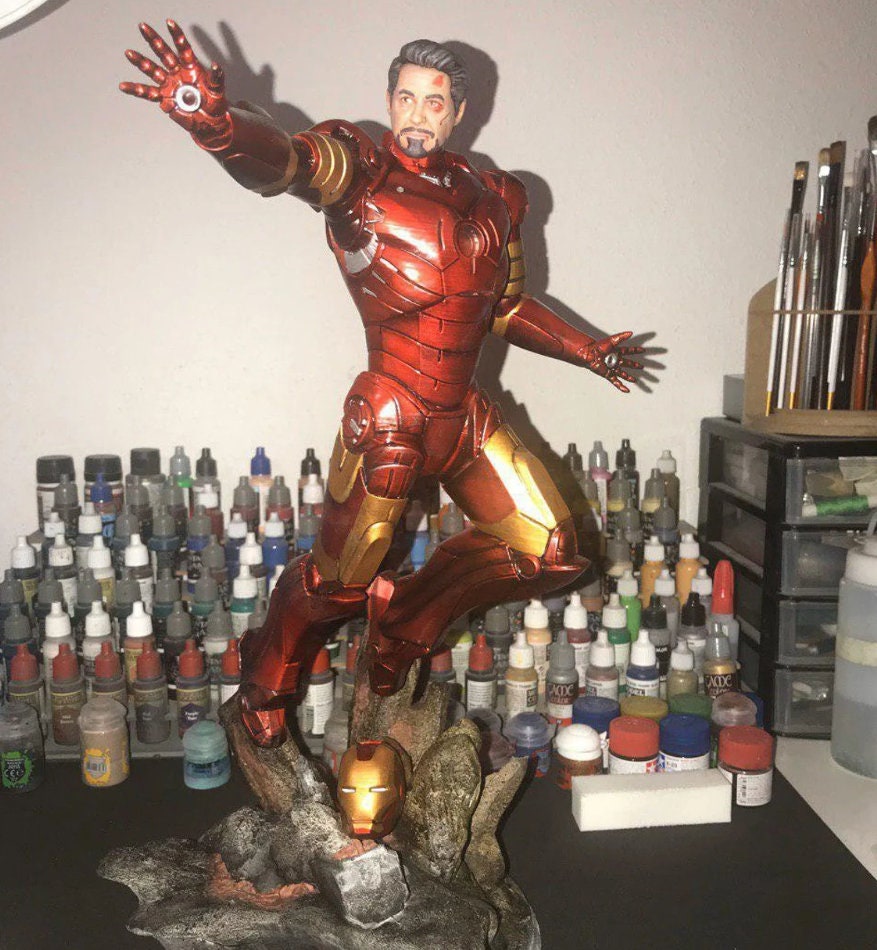 Marvel Iron Man STL File, 3D Digital Printing STL File for 3D Printers ...