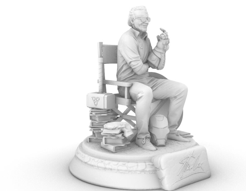 Marvel Stan Lee STL File, 3D Digital Printing STL File for 3D Printers ...