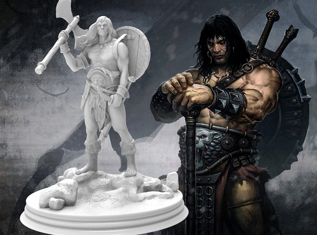 Conan the Barbarian STL File, 3D Digital Printing STL File for 3D ...