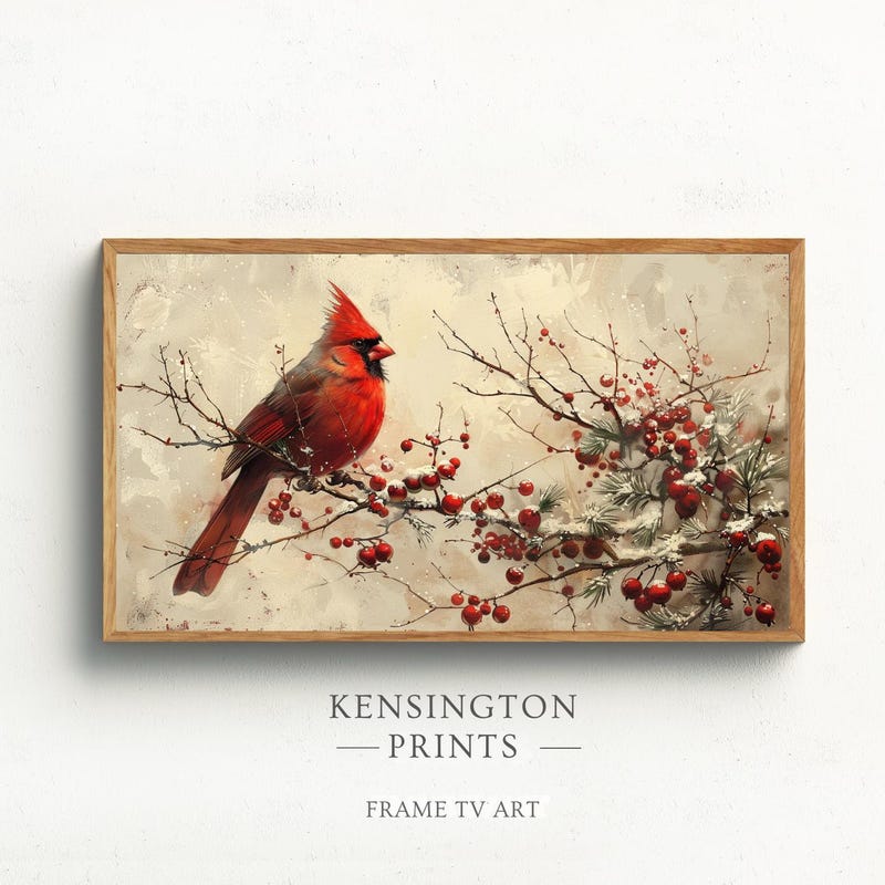 Cardinal Wallpaper - Etsy