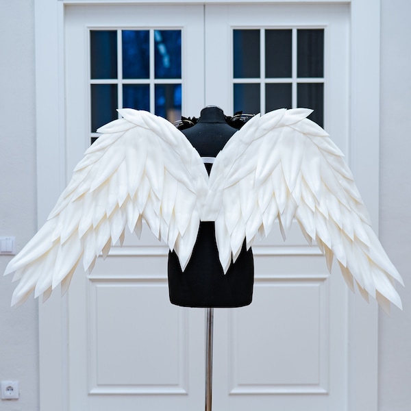 White Angel Wings - Etsy