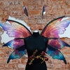 Husk Wings, Black, Red Angel Wings Costume, Hazbin Hotel, Cosplay - Etsy