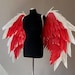 Husk Wings, Black, Red Angel Wings Costume, Hazbin Hotel, Cosplay - Etsy