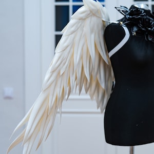 White Angel Wings Costume, Photography Prop, Halloween, Cosplay Costume ...
