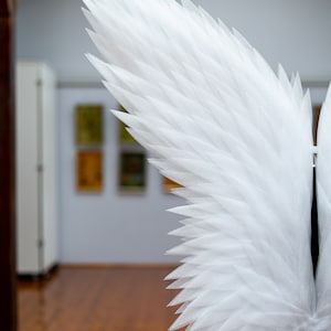 White Angel Wings Costum Photography Prop, Cosplay Costume, Articulated ...