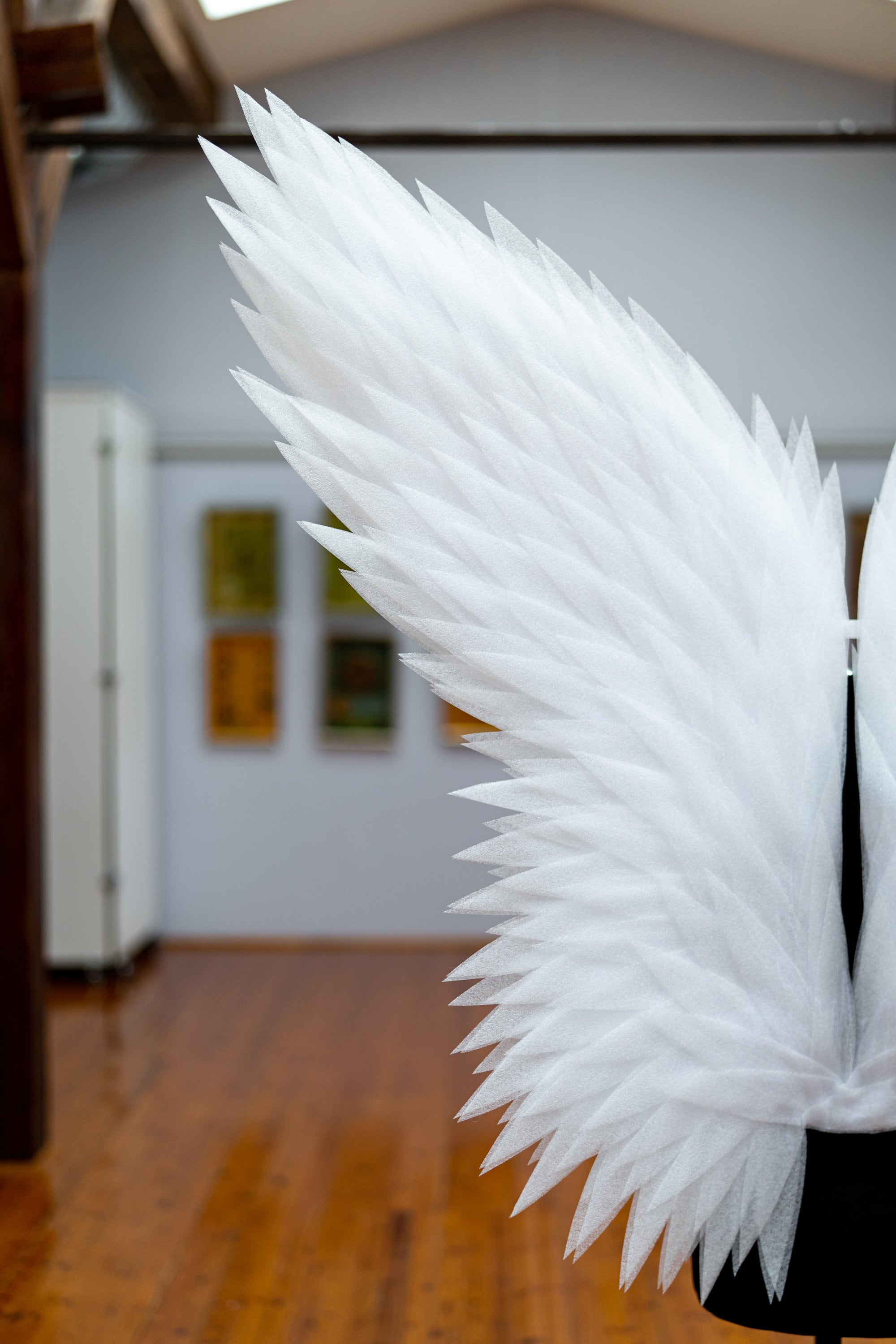 White Angel Wings Costum Photography Prop, Cosplay Costume, Articulated ...