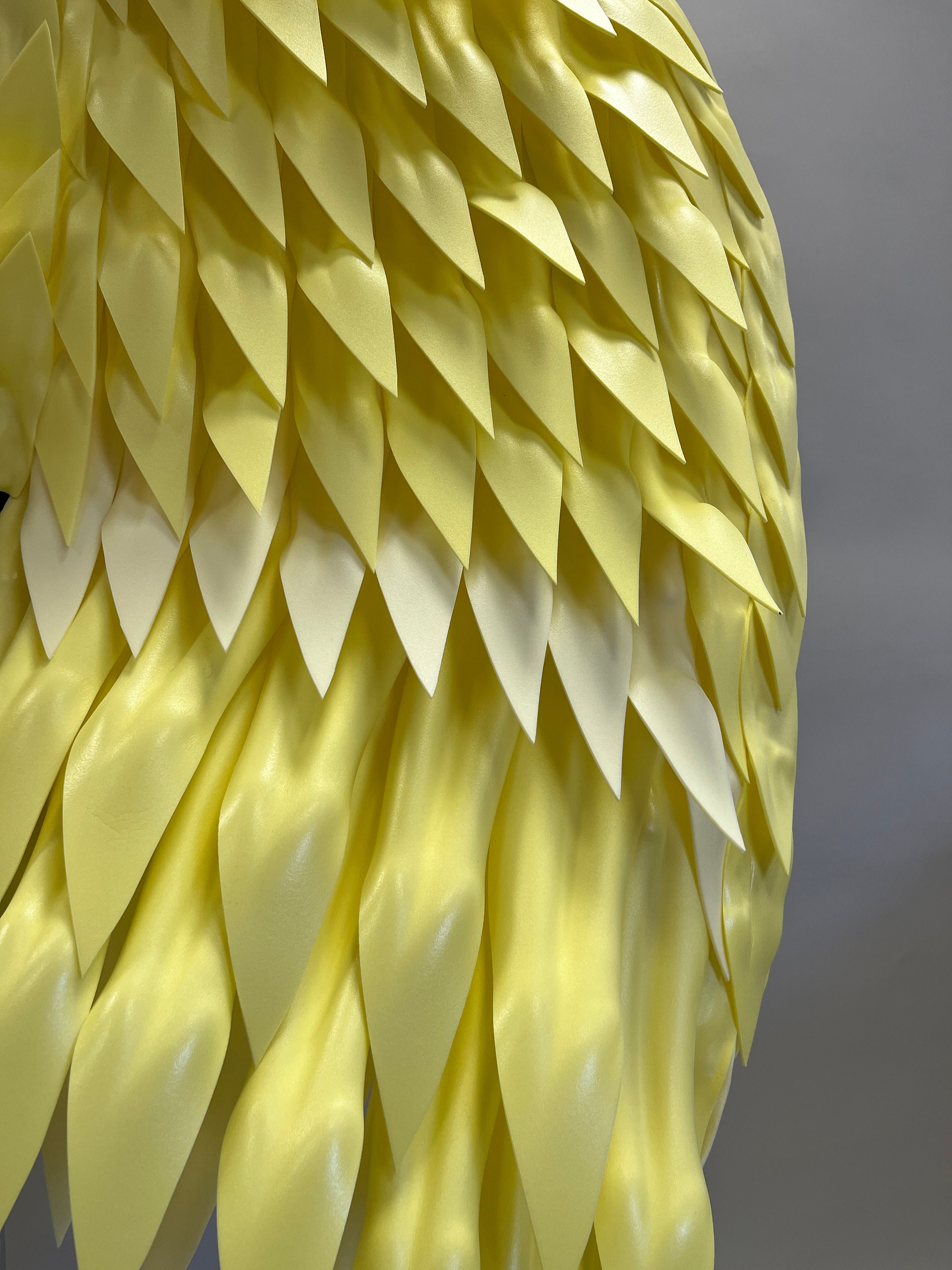 Adam Wings, Cosplay Costume, Hazbin Hotel, Yellow and Light Yellow ...