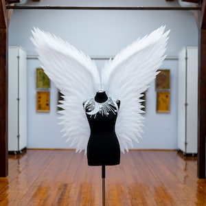 White Angel Wings Costum Photography Prop, Cosplay Costume, Articulated ...